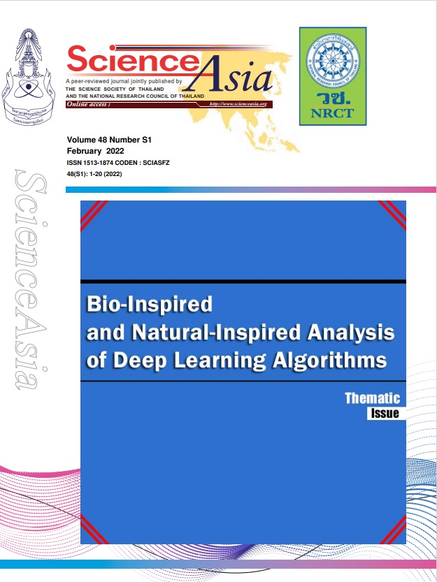 ScienceAsia - Journal of The Science Society of Thailand